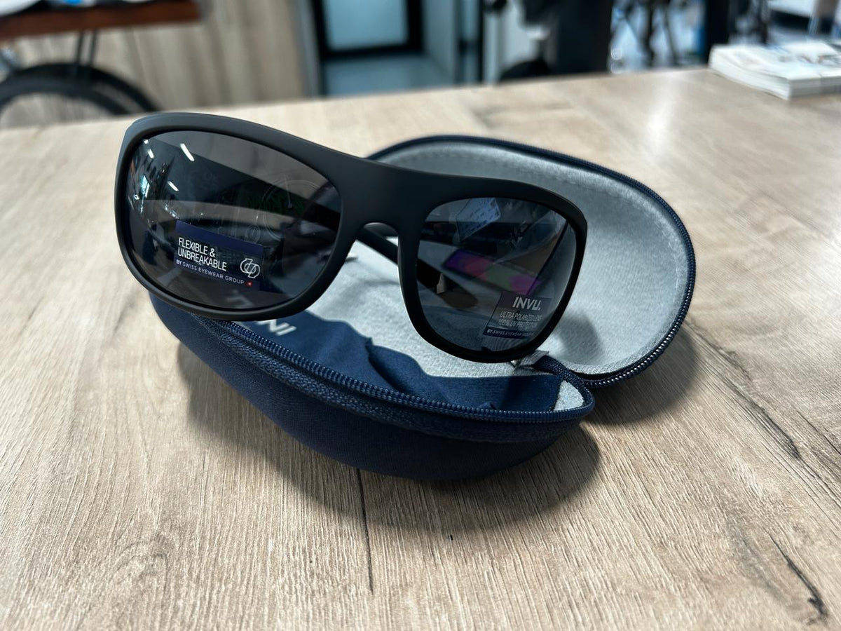 INVU SUNGLASSES FLEXI BLACK – Bike Barn