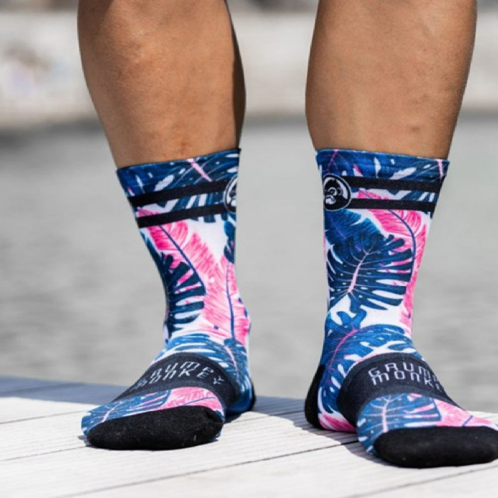 Grumpy Monkey Indigo Blush Socks 8-12 – Bike Barn