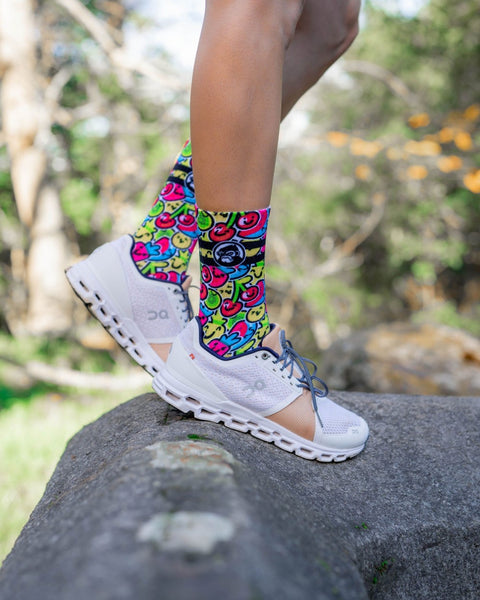 Grumpy Monkey Tutti Frutti Socks 8-12 – Bike Barn